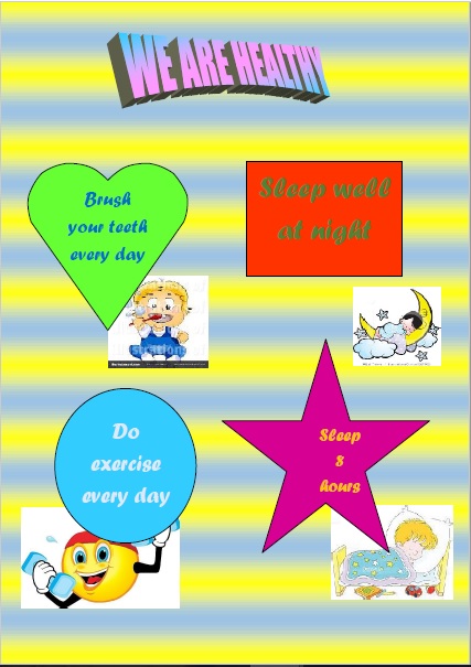 Seneca School - Year 1-2 - Science / English: NS - Healthy habits ...