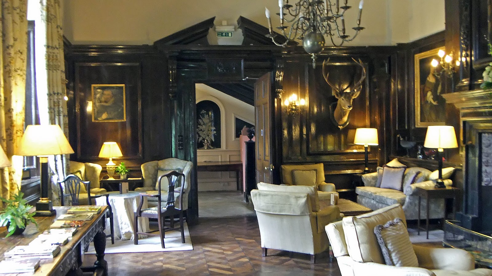 Celebrating at Combe House