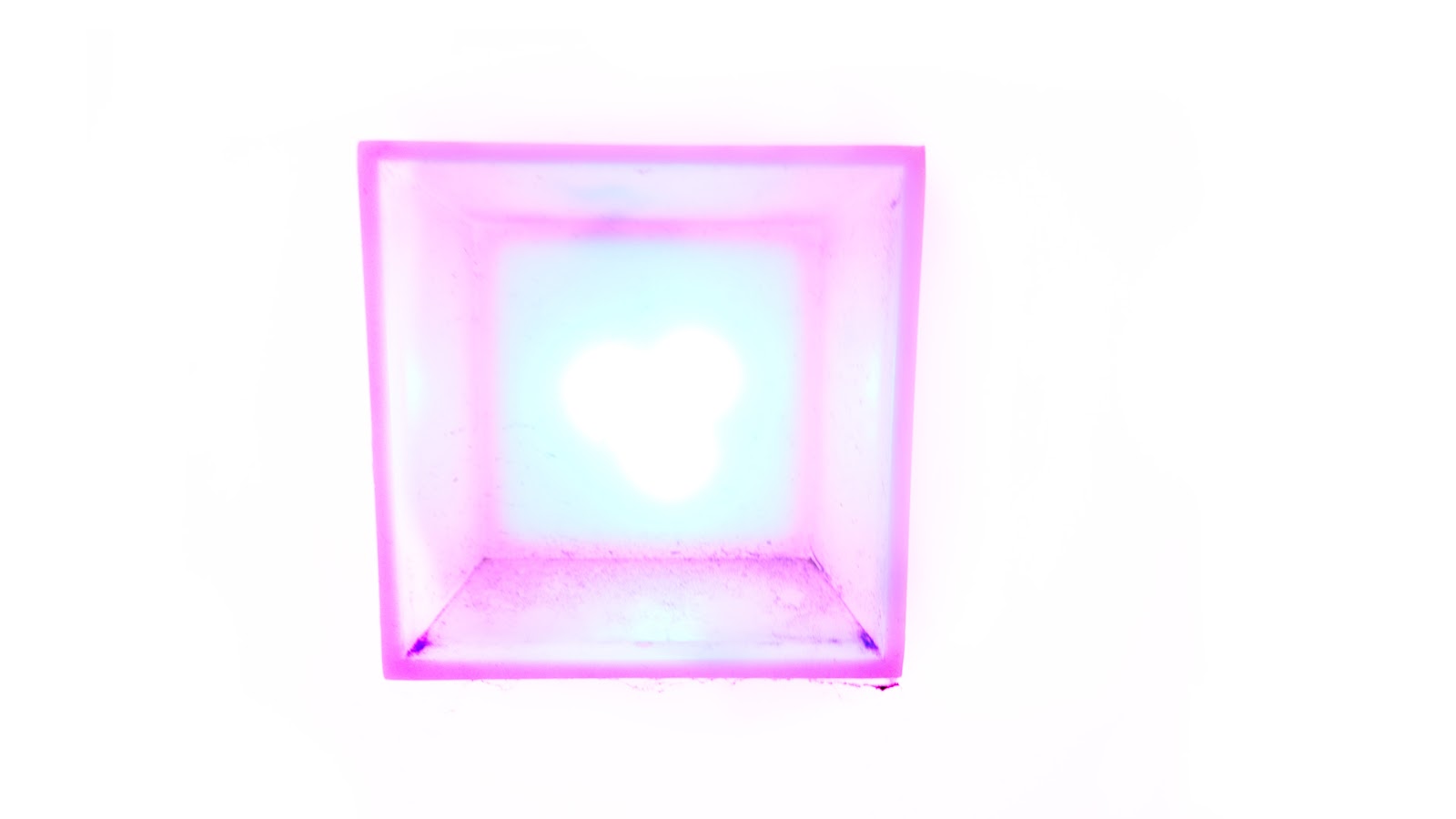 Things Thomas Does: Pink LED light box