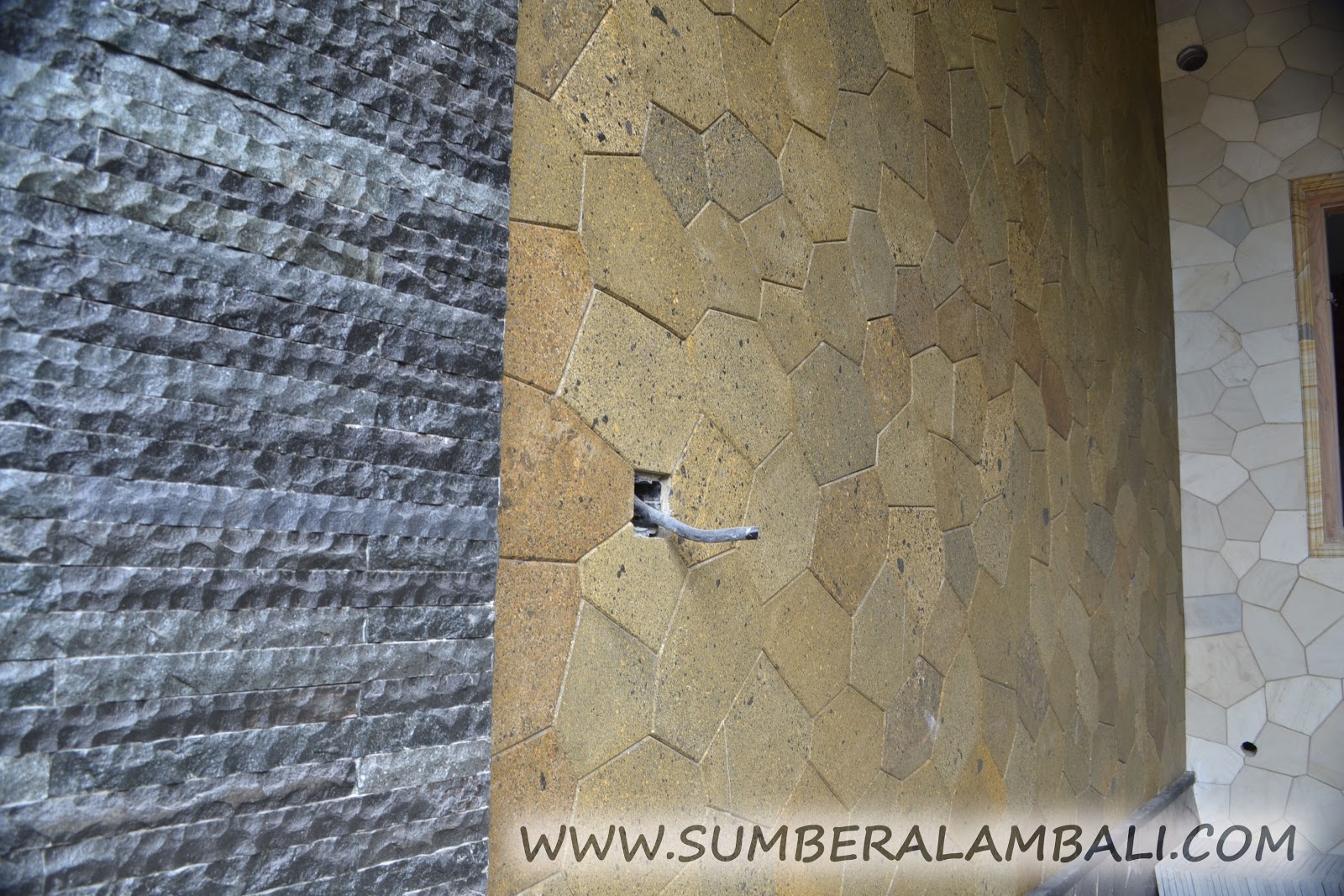 Berbagi Informasi dan Pengetahuan: Contoh pemasangan batu alam pada ...