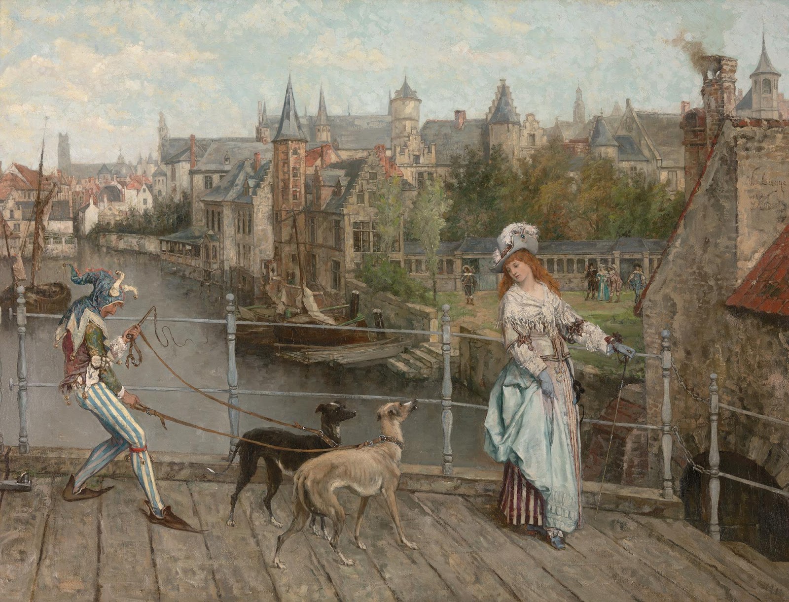 Victor Lagye | Genre painter | Tutt'Art@ | Pittura * Scultura * Poesia ...