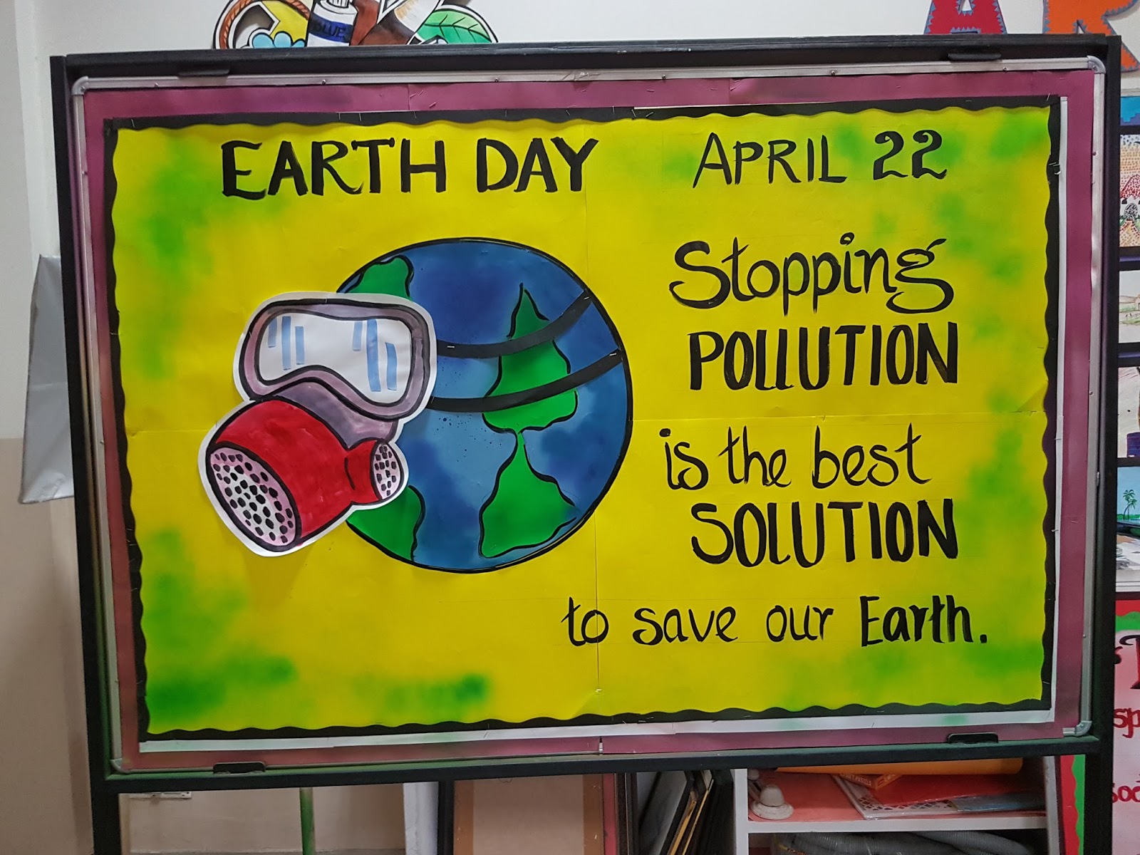 Art ,Craft ideas and bulletin boards for elementary schools: earth day 2018