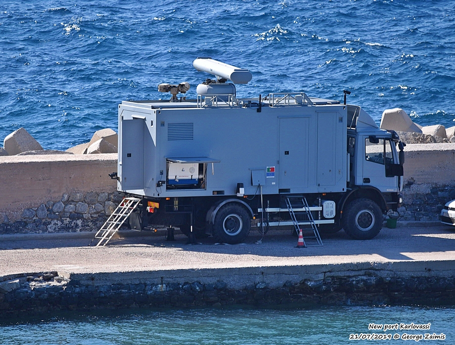 New Port Karlovassi: Αναχωρει η κινητη μοναδα ρανταρ της Frontex απο τη ...