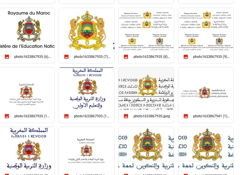 شعار وزارة التربية الوطنية logo men.gov.ma 2024 - Tawjihi