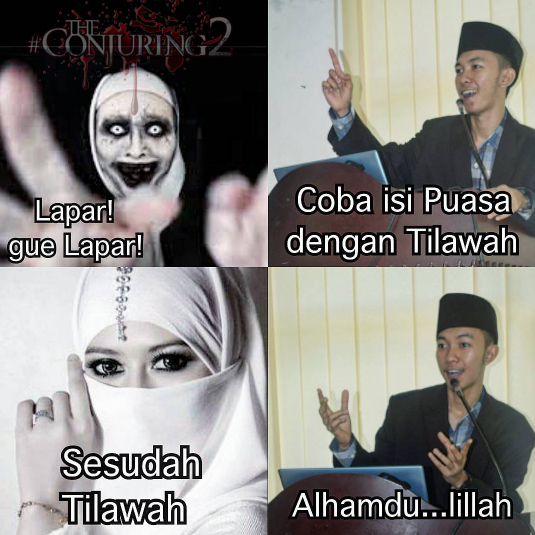 Kumpulan Meme Lucu Valak Conjuring 2 Terbaru - Gambar Lucu Terbaru