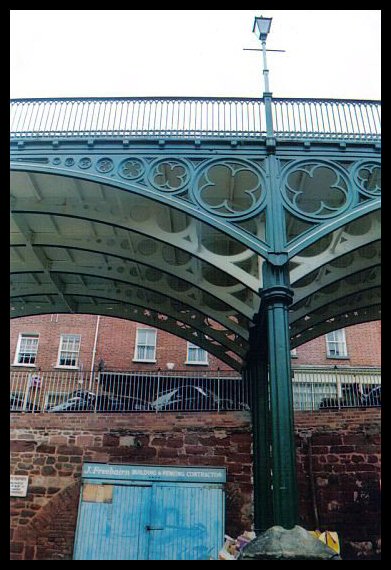 Past Remains in South-West Britain: Iron Bridge, Exeter, Devon