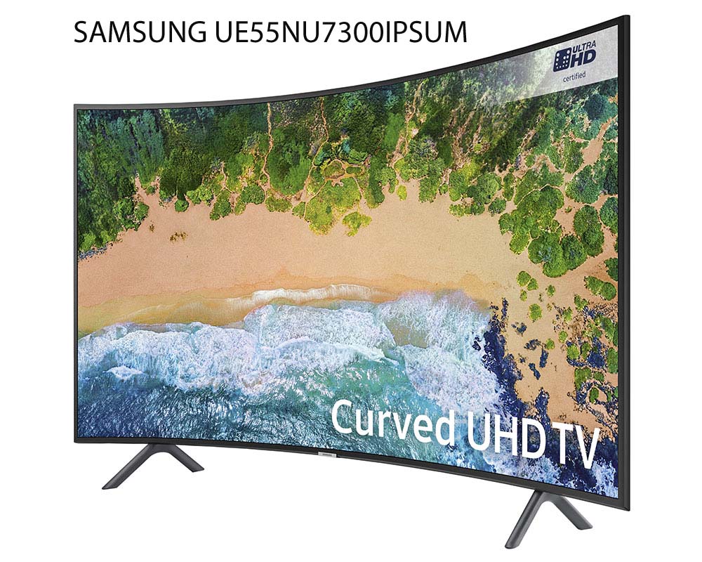 Great deal for a 55-inch Samsung UE55NU7300 TV curved 4k TV