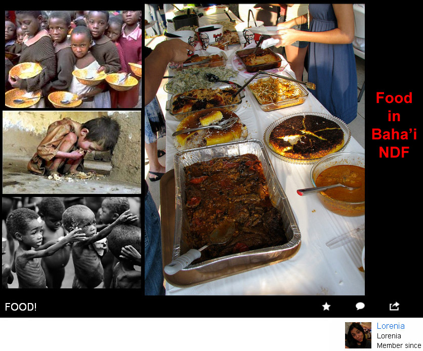 Food in Baha'i NDF | Baha'i Culture