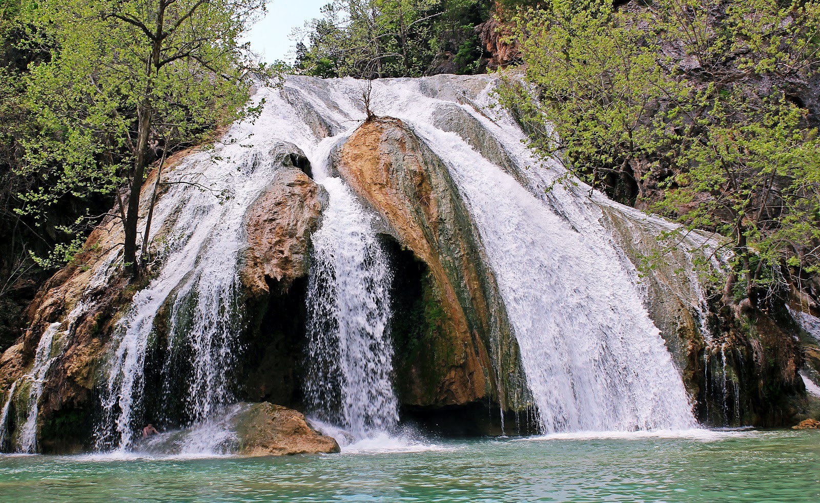 Photos From The Middle of Oklahoma: Turner Falls. Davis, Oklahoma.
