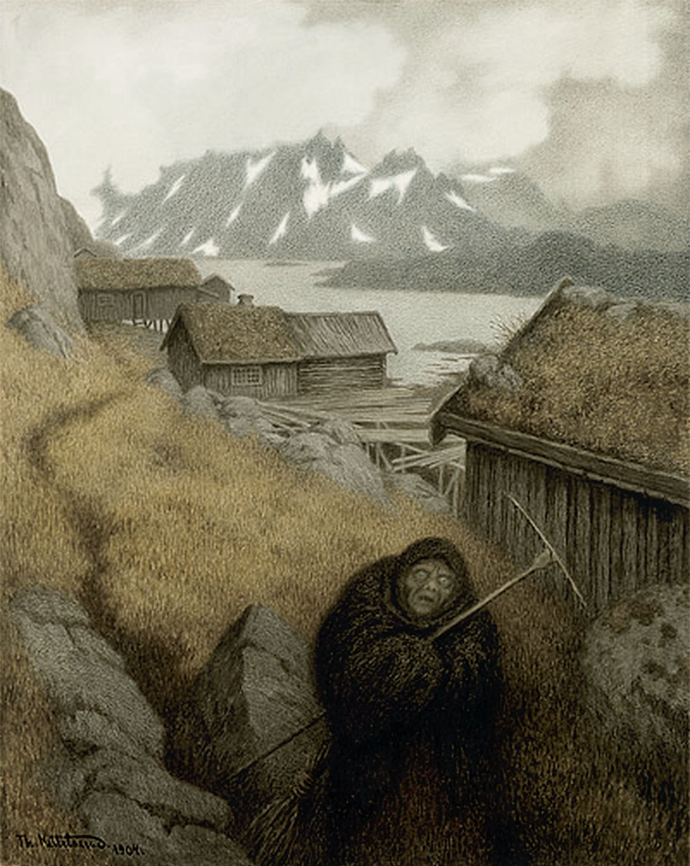 Once Upon a Time...: “Father of the Trolls” - the Art of Theodor Kittelsen
