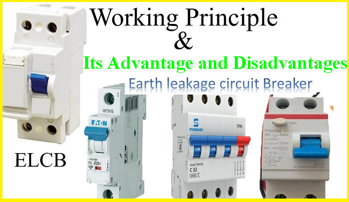 Working Principle Of Earth Leakage Circuit Breaker(ELCB) - electrical ...