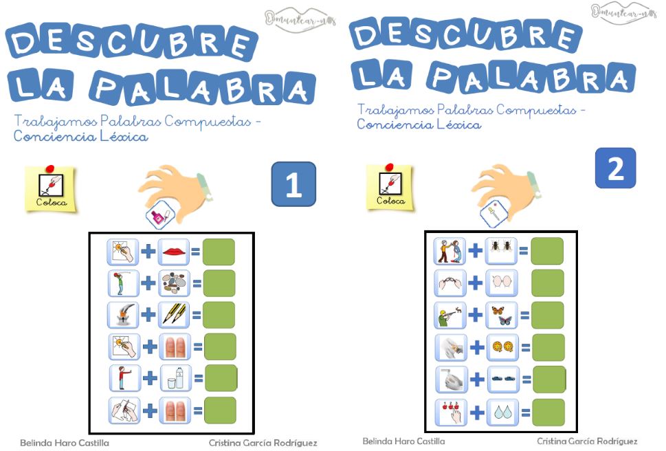 Lenguaje en flor: GRUPO COMUNICAR-NOS: PALABRAS COMPUESTAS