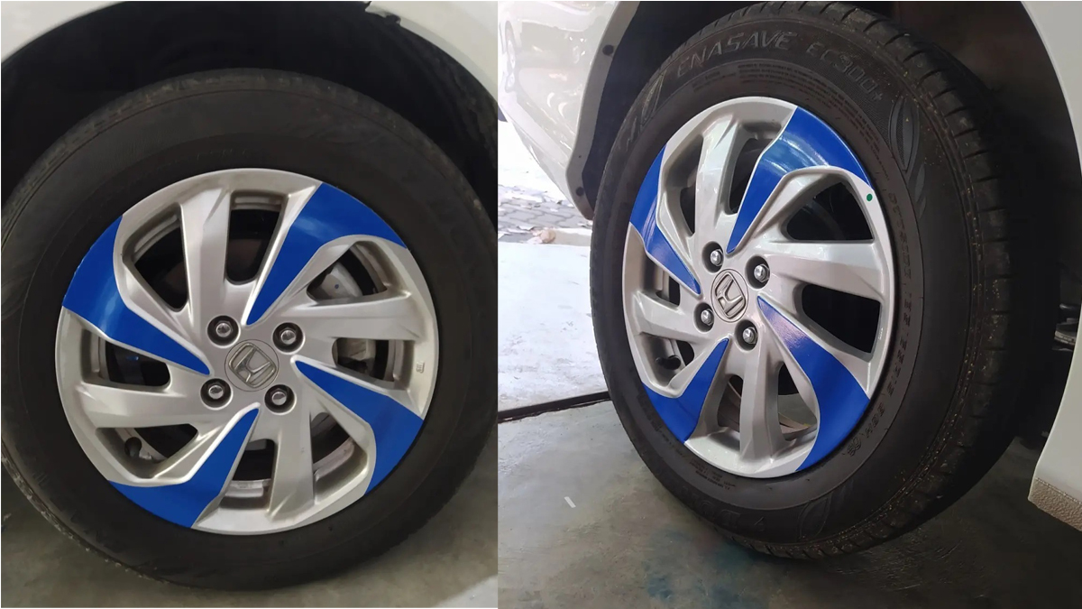 Cutting Sticker Velg Mobil, Langsung Gagah - CuttingStickerUpdate