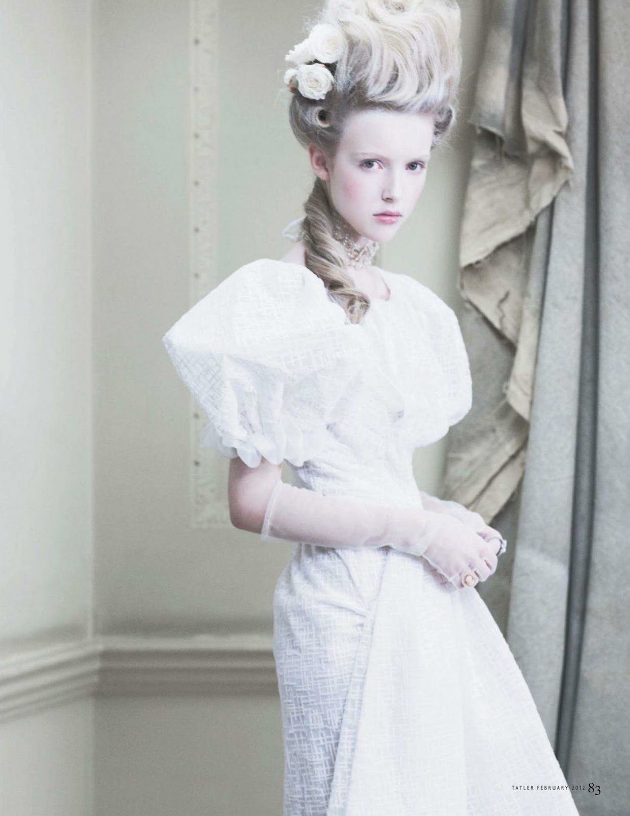 Fashion Maniac: Hannah Haney and Holly F by Yuval Hen for Tatler UK ...