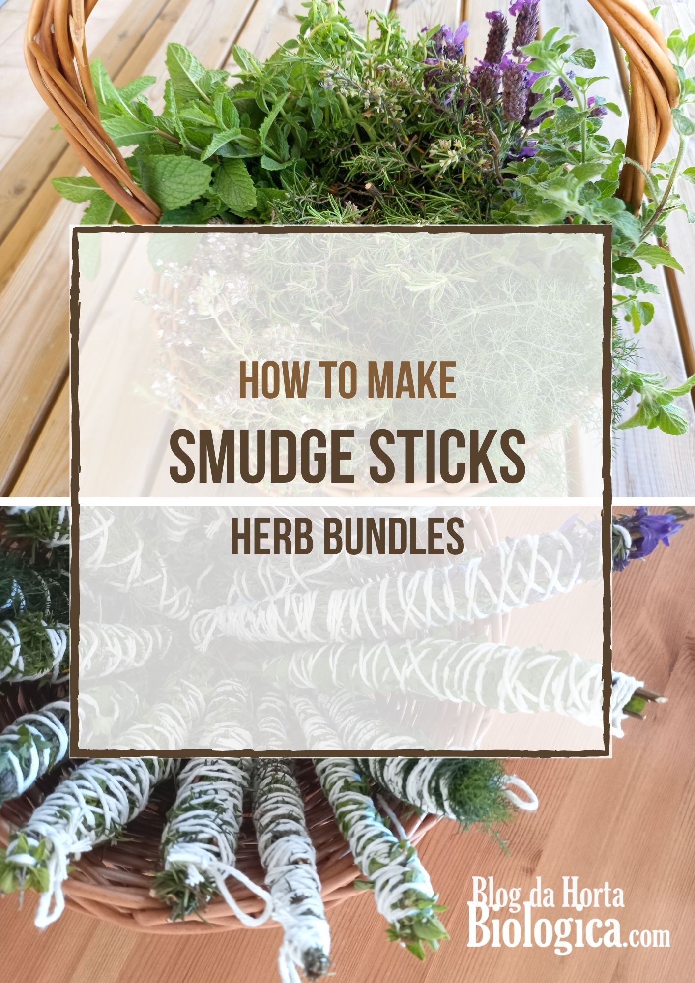How To Make Smudge Sticks | Homemade Natural Incense with Herb Bundles