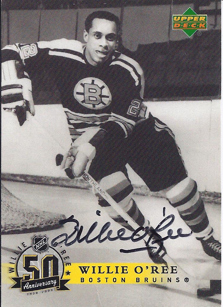 Fornology.com : Willie O'Ree - First Black Player in the National ...