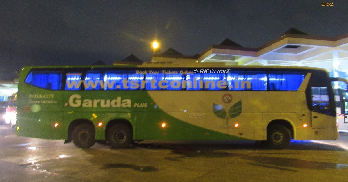 TSRTC BIO DIESEL SCANIA GARUDA PLUS BUSES