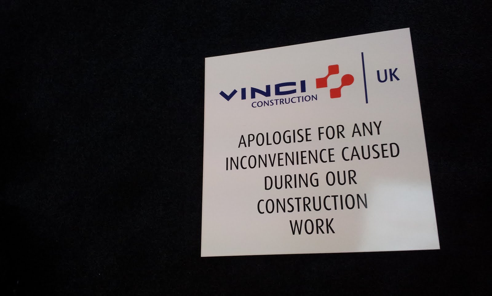 The Green I Signs Blog: VINCI Construction Health & safety site signage ...