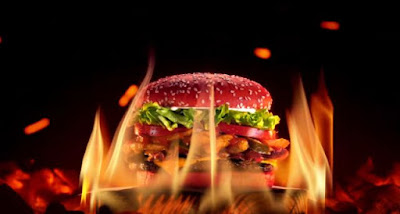 Burger King's New Angriest Whopper Comes with a Red Bun with Hot Sauce ...