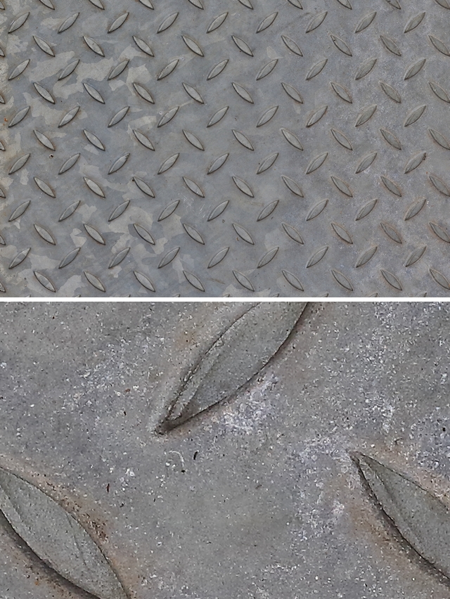 HIGH RESOLUTION TEXTURES: Metal studs texture