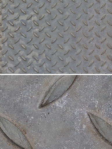 HIGH RESOLUTION TEXTURES: Metal studs texture