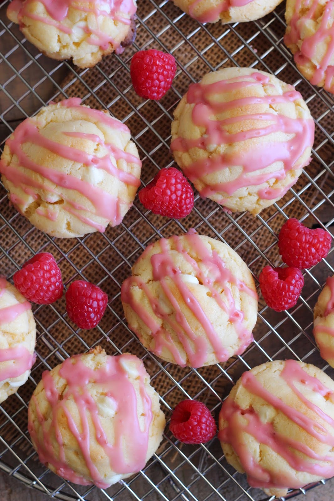 Eat Cake For Dinner: White Chocolate Raspberry Cookies