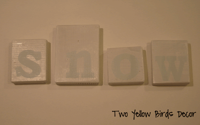 Two Yellow Birds Decor: Snow Blocks