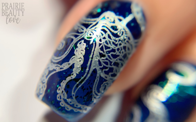 NAIL ART: Under The Sea Octopus Nails - Prairie Beauty