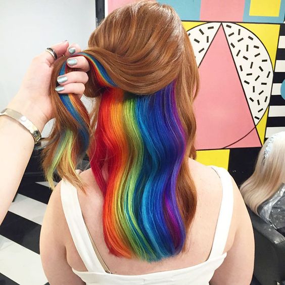 Awesome Rainbow Hairstyles