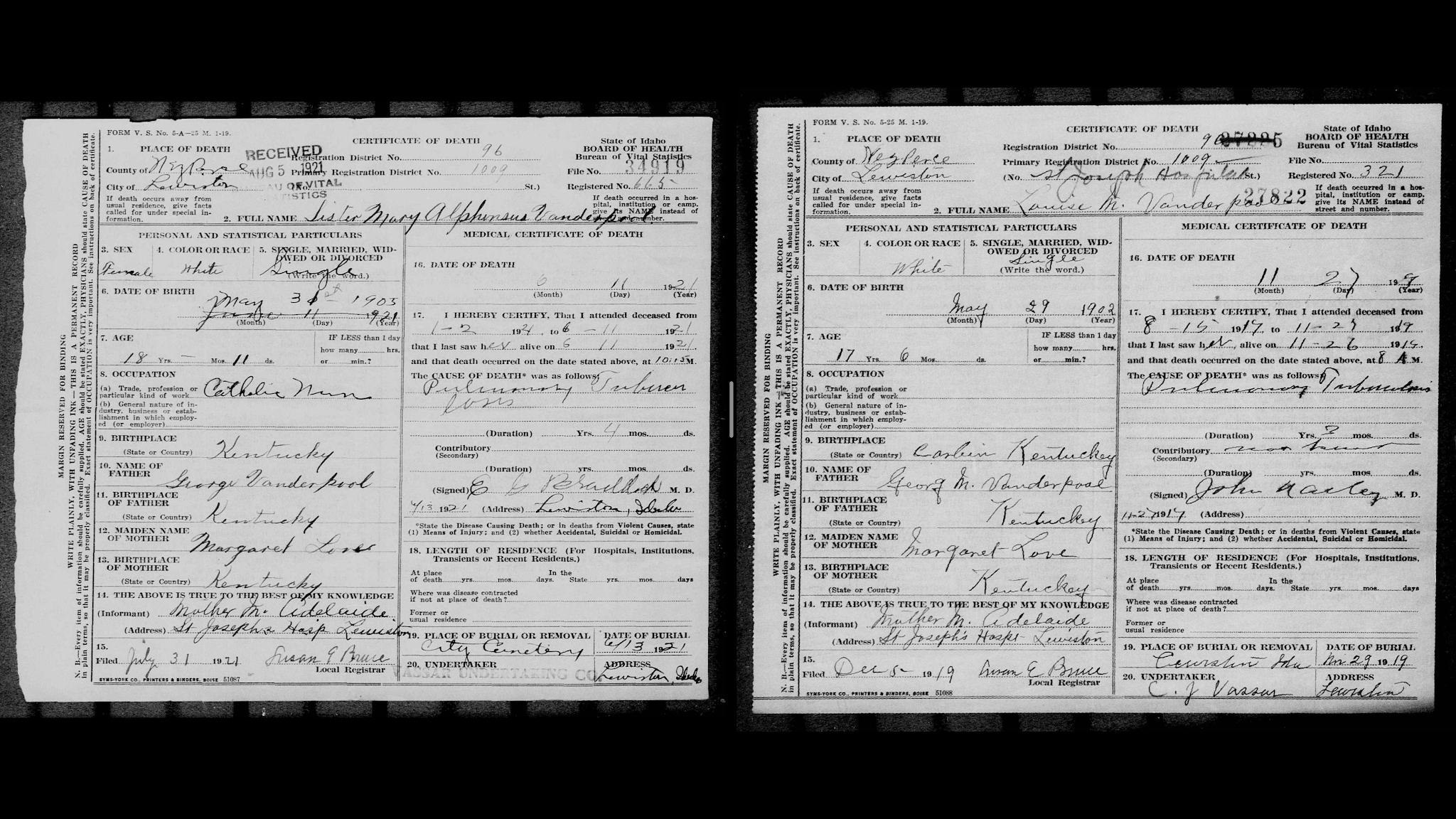 The Mount Archives blog: Giving their lives