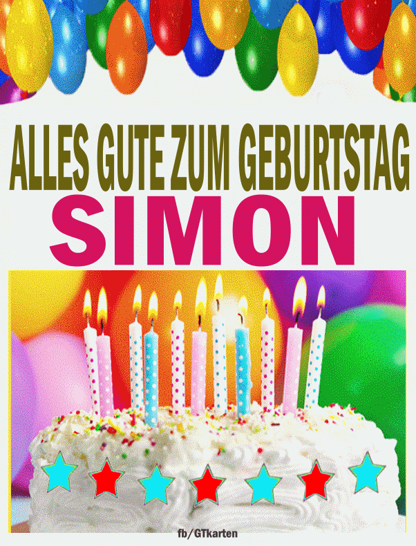 SIMON - Alles Gute Zum Geburtstag - birthday.kim/de