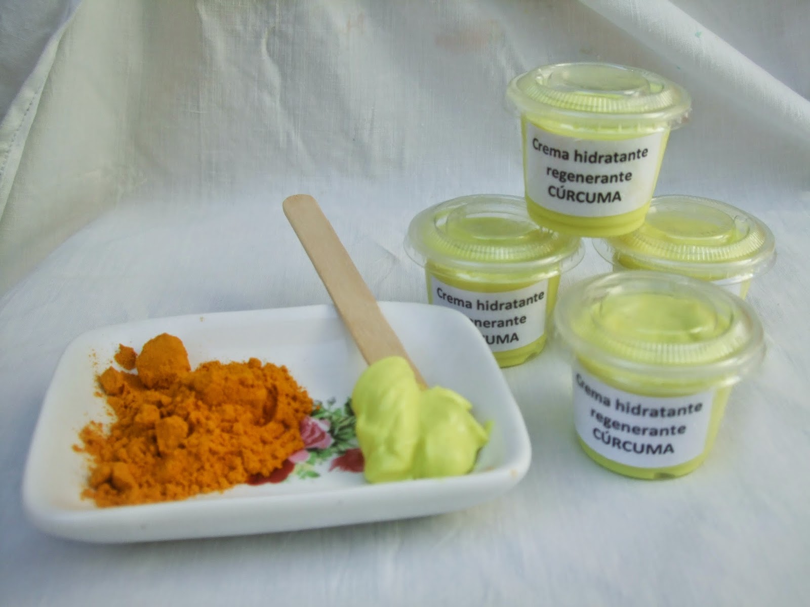naturalmaría : crema hidratante de cúrcuma