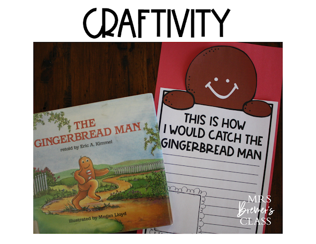 The Gingerbread Man Activities | Book Study, Class Book, and Craftivity ...