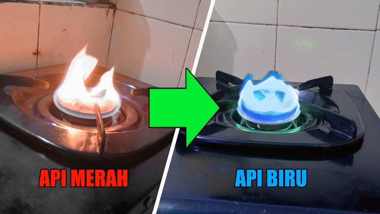 Inilah Tips Jitu Membuat Api Kompor Gas Jadi Biru Lagi, Cuma dengan ...