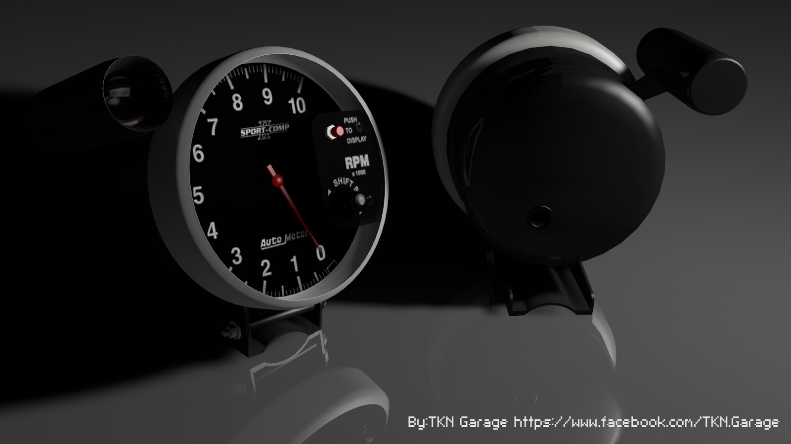 [Free 3D Model] Auto Meter