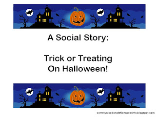 Communication Station: Speech Therapy PLLC: Halloween Themed Language ...