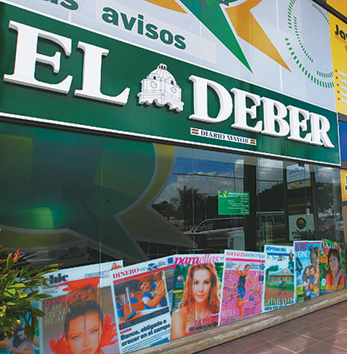 EL DEBER abre nueva agencia este lunes | Television, Radio y Periodicos