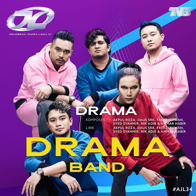 12 Poster Finalis AJL 34 Stylo Habis Dengan Warna Pop