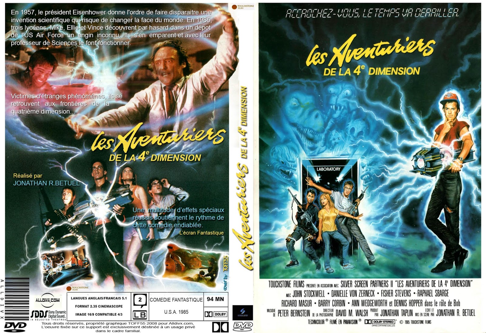 Ciné Click Les Aventuriers De La Quatrième Dimension 1985 Usa