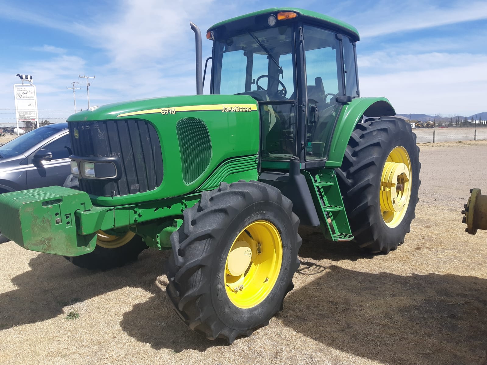 MAQUINARIA AGRICOLA INDUSTRIAL: TRACTOR JOHN DEERE 6715 4X4 CABINA 2900 ...