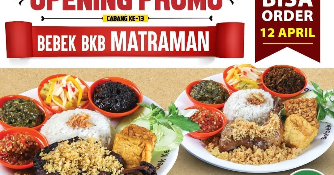 Promo Bebek BKB Matraman Diskon 50% All Menu | scanharga