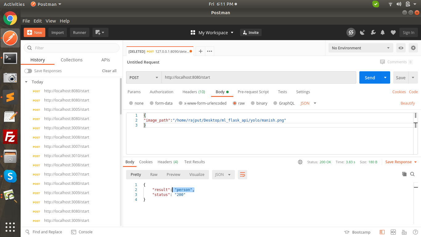 AI Blog MS Rajput: How To Create Flask API For YOLO Deep Learning Model.