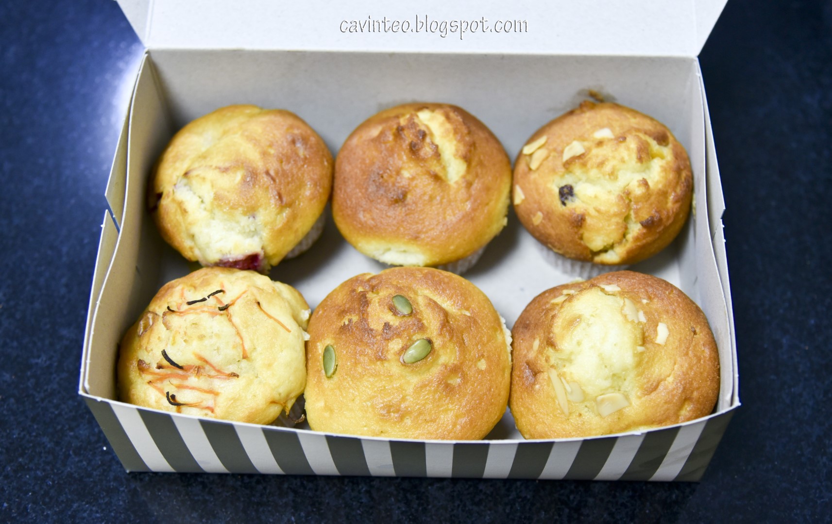 Entree Kibbles: Assorted Muffins from Chocolat N' Spice @ Tanjong Pagar ...