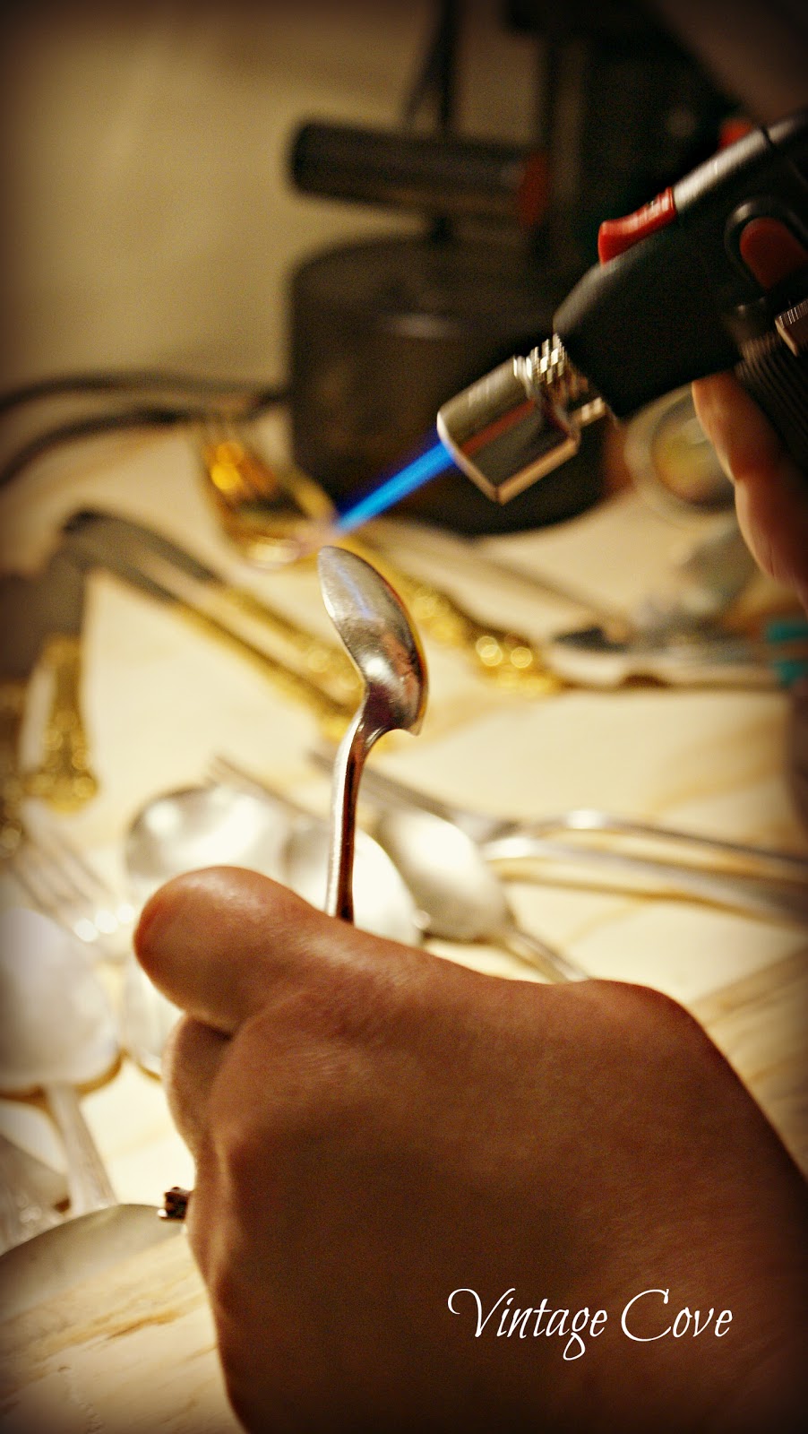 Vintage Cove: Silver Spoon Bracelet