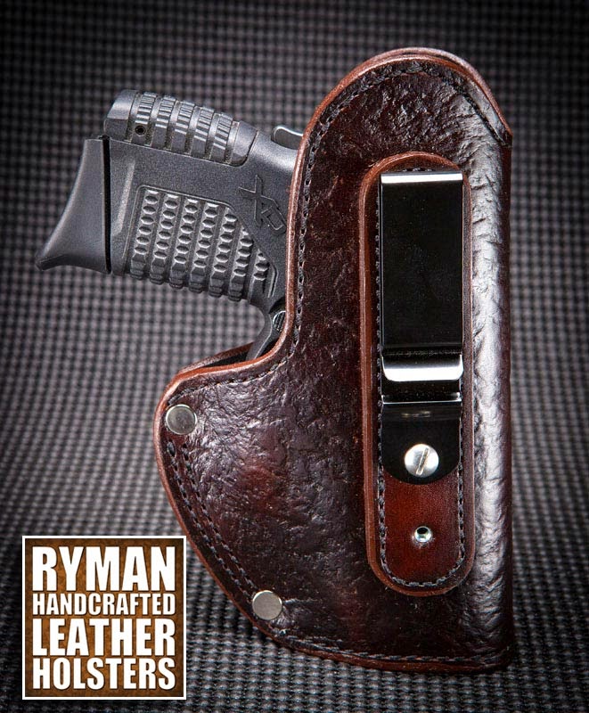Ryman Leather Goods- Pics and More! : Boot Holster for XDs, Sig, Shield ...