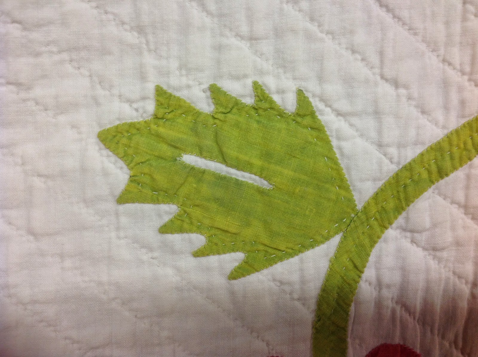 Collector With A Needle: Part Two RMQM Red and Green Antique Quilts