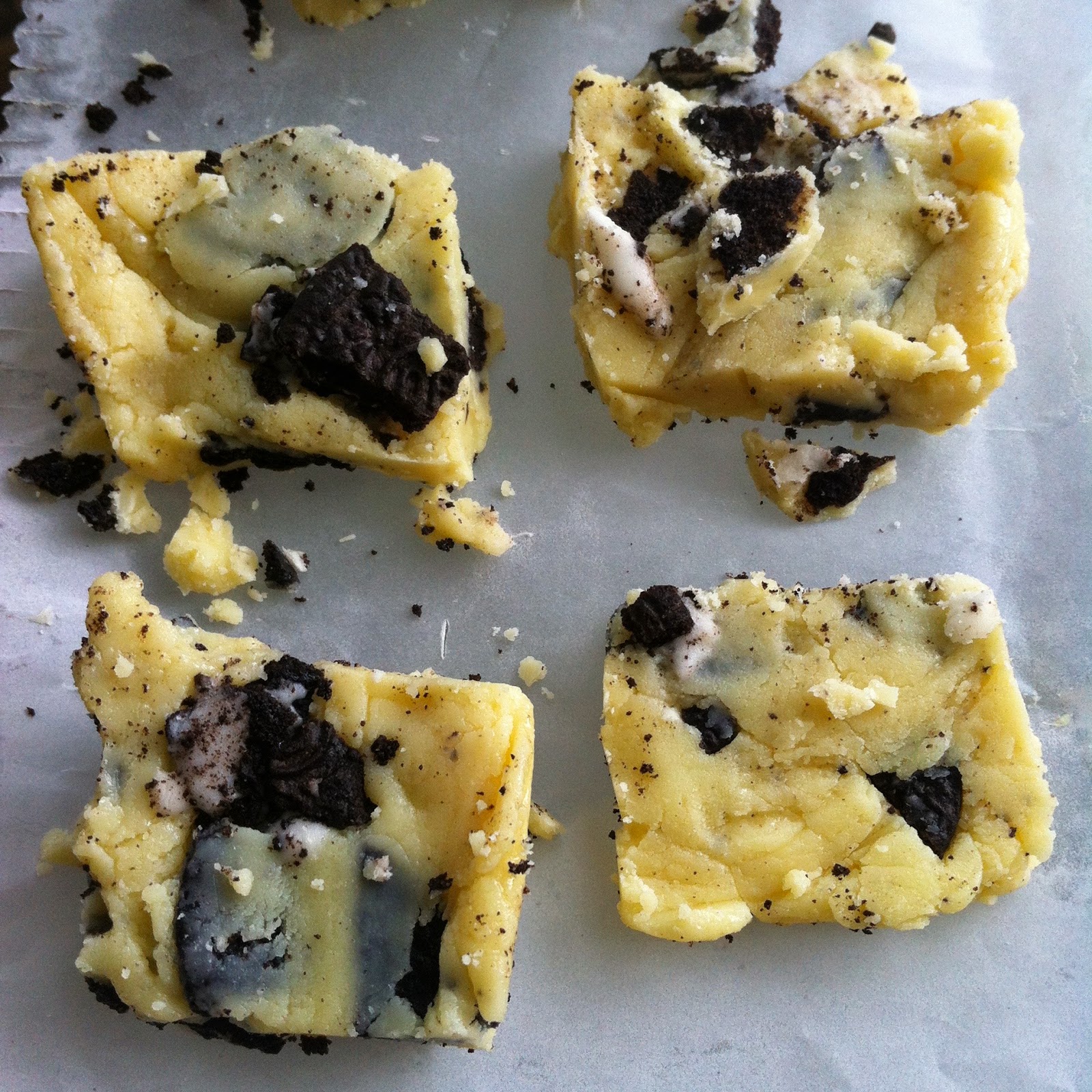 SWEET TOOTH HAUS: FUDGE DE CHOCOLATE BRANCO COM OREO - WHITE CHOCOLATE ...