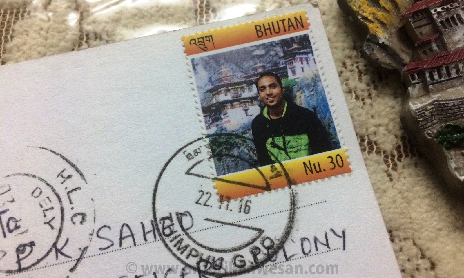 The Post Office in Thimphu, Bhutan