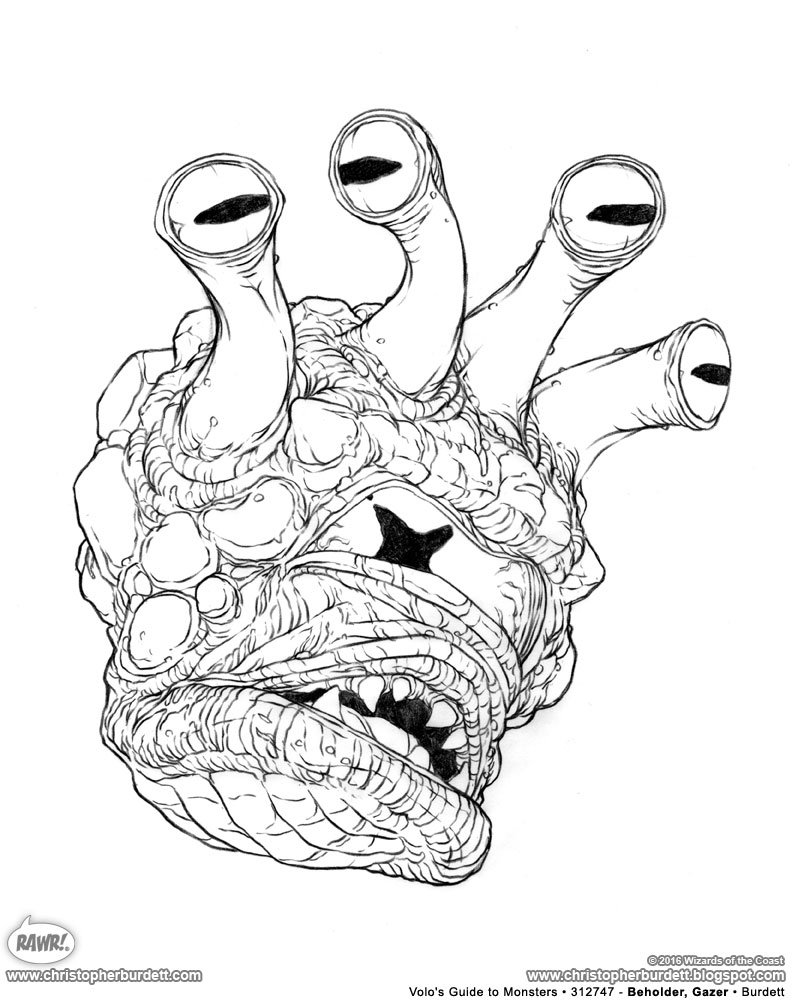 The DOODLES, DESIGNS, and aRT of CHRISTOPHER BURDETT: Volo's Guide to ...