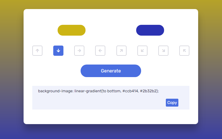 Gradient Generator Source Code